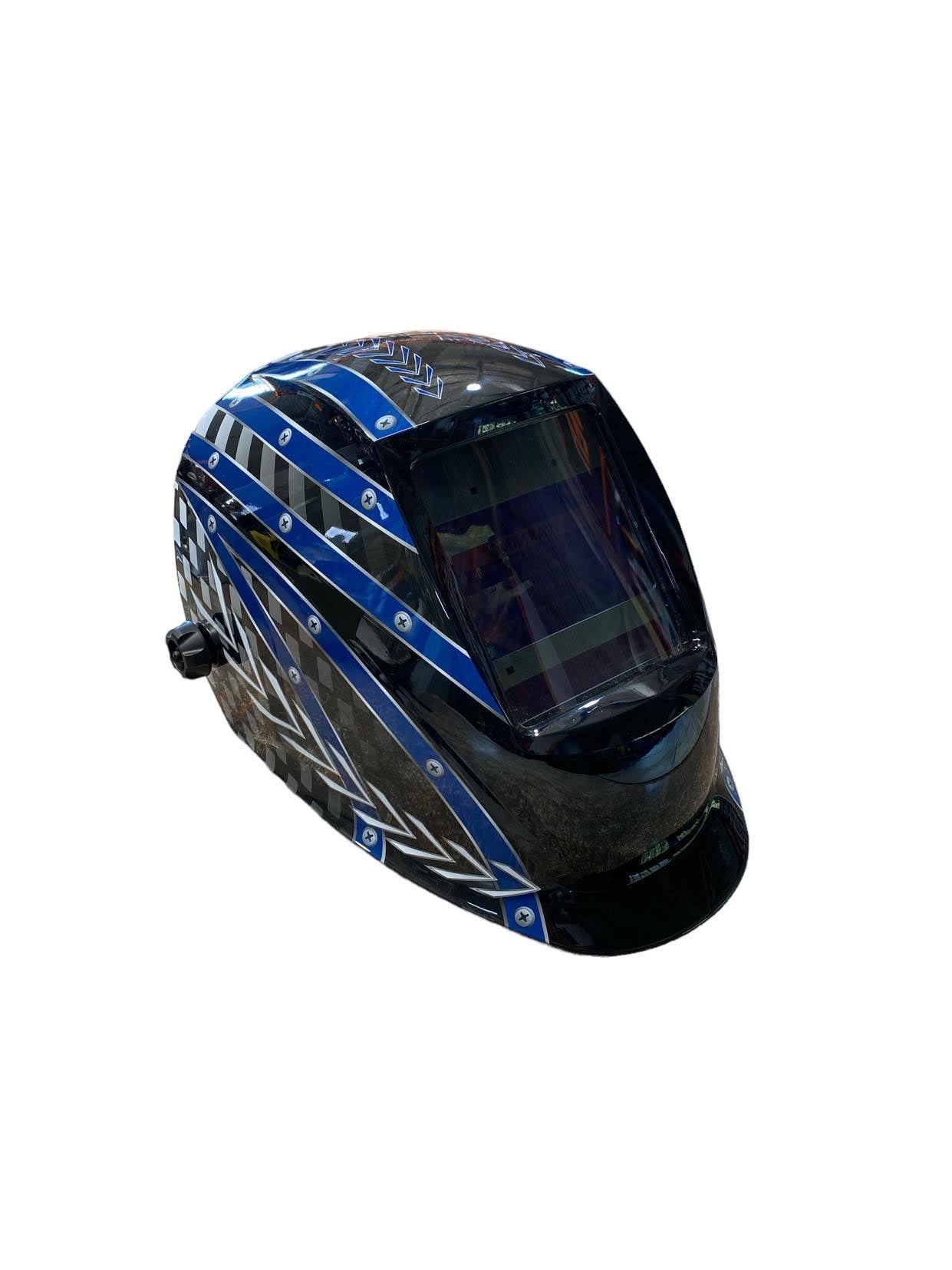 STAFFORD 800 HELMET BLUE GRAPHIC - Stafford Welding