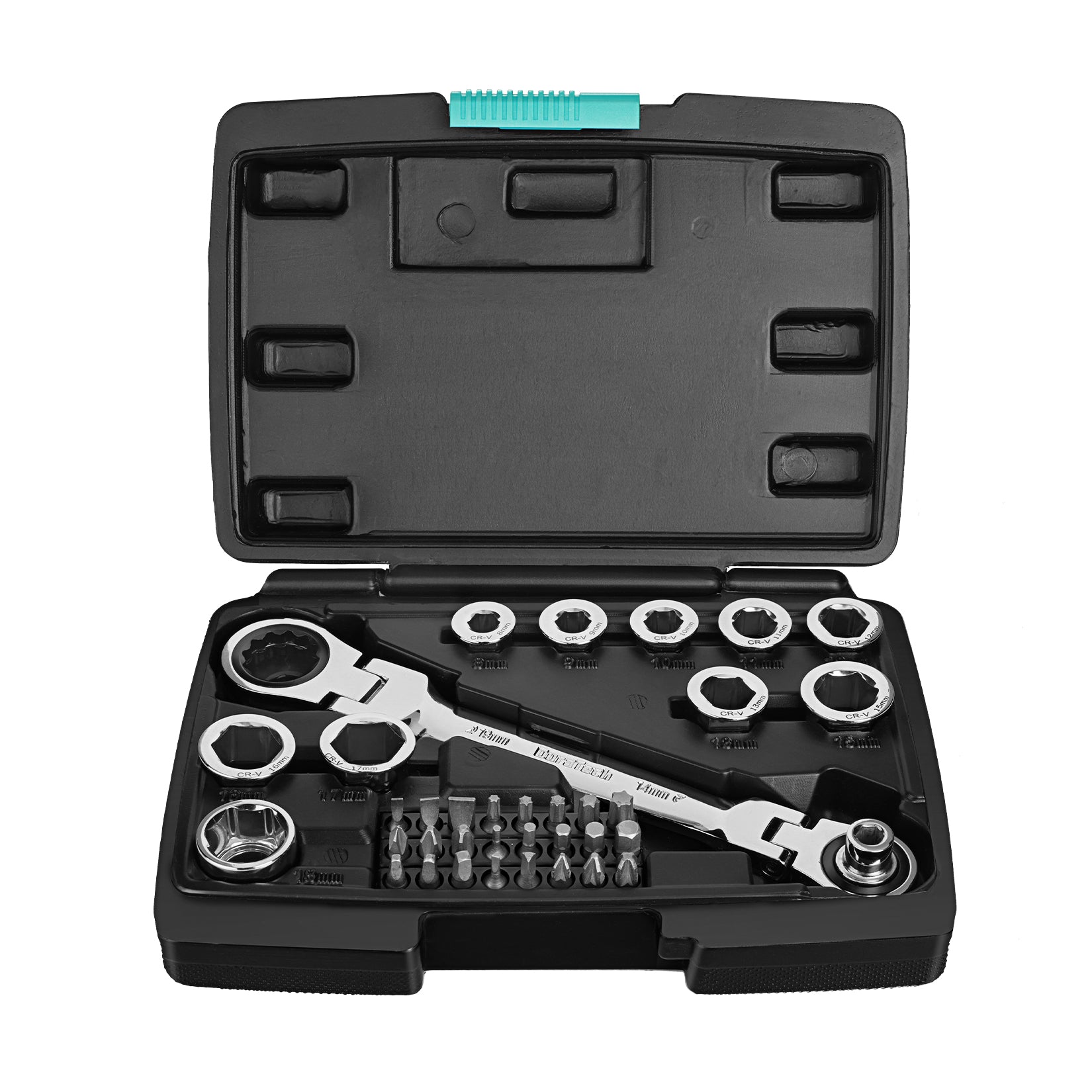 DURATECH 36PC FLEX HEAD RATCHETING DOUBLE BOX END - Stafford Welding