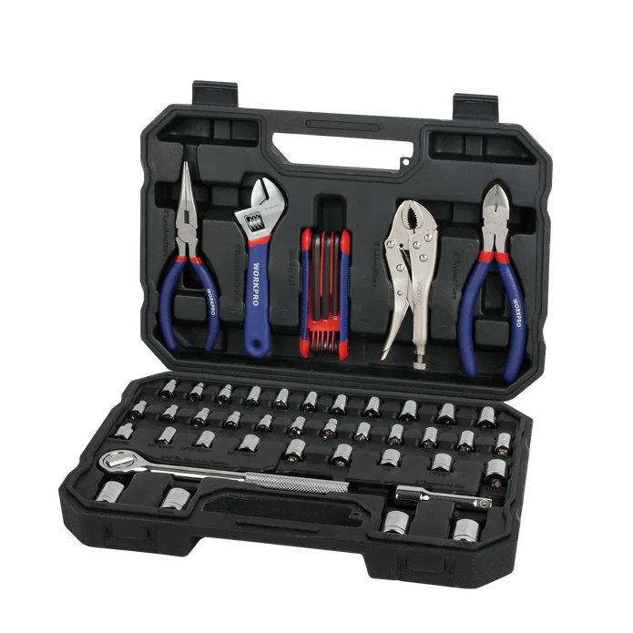 WORKPRO 52 PC TOOL AND SOCKET SET IN BMC - Stafford Welding